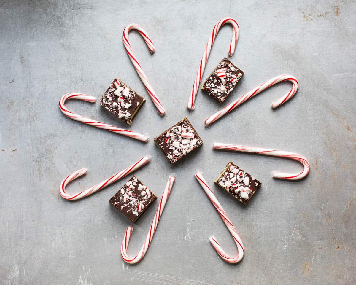 Chocolate Peppermint Bars from the Vegan Cookie Connoisseur