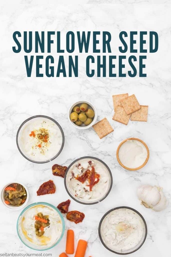 Cultured Sunflower Seed Cheese - Vegan - Seitan Beats Your Meat