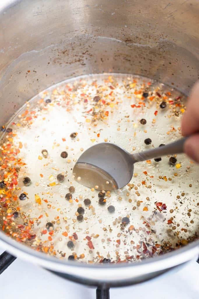 Quick Pickled Radishes with Chili Flakes - Seitan Beats Your Meat